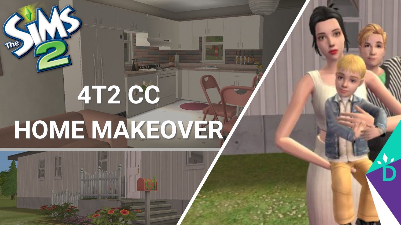 I'M BACK! 👋 - SIMS 2 SPEED BUILD - 4T2 BROKE MAKEOVER - YouTube