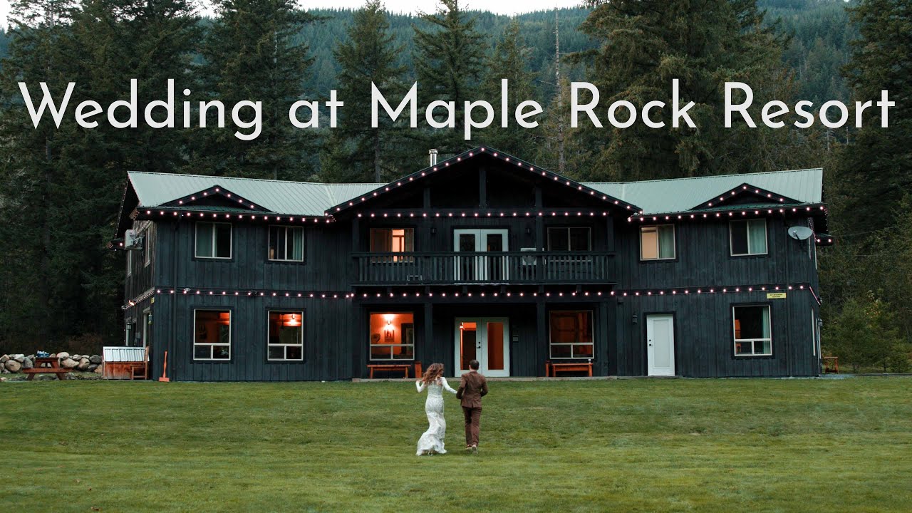 Beautiful Wedding at Maple Rock Resort - YouTube
