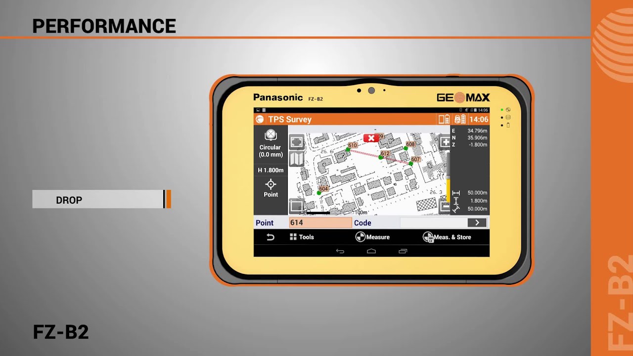 GeoMax FZ B2 Tablet - YouTube
