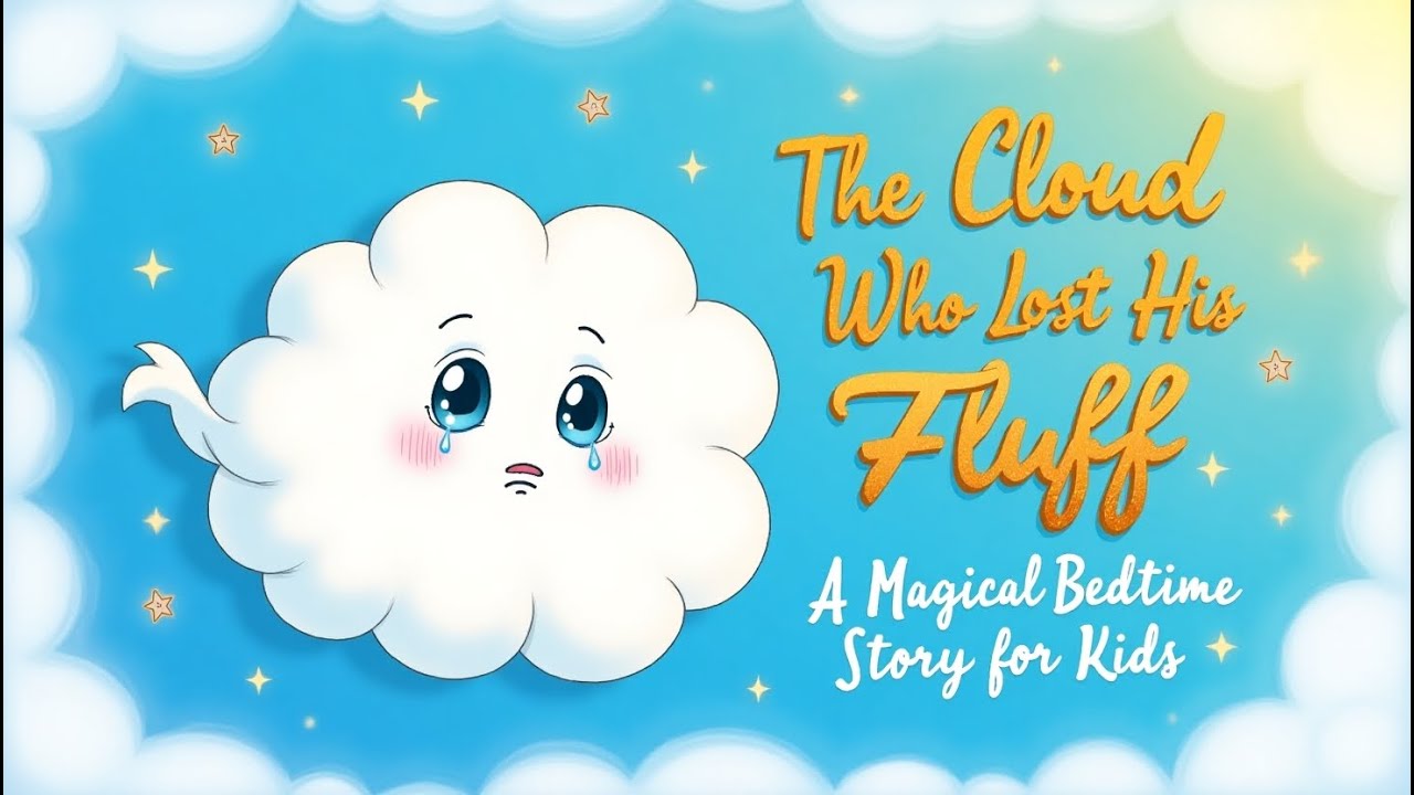 🌤️ The Cloud Who Lost His Fluff | A Magical Bedtime Story for Kids ...