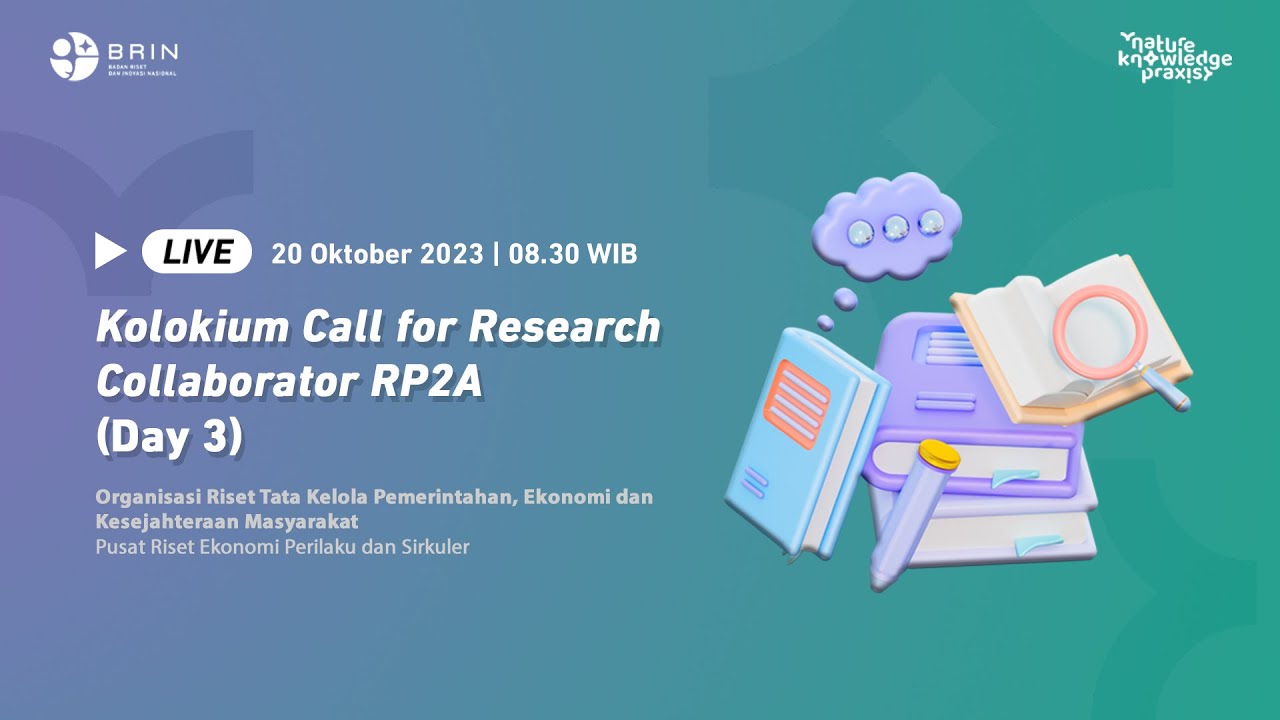 Kolokium Call for Research Collaborator RP2A (Day 3) - YouTube