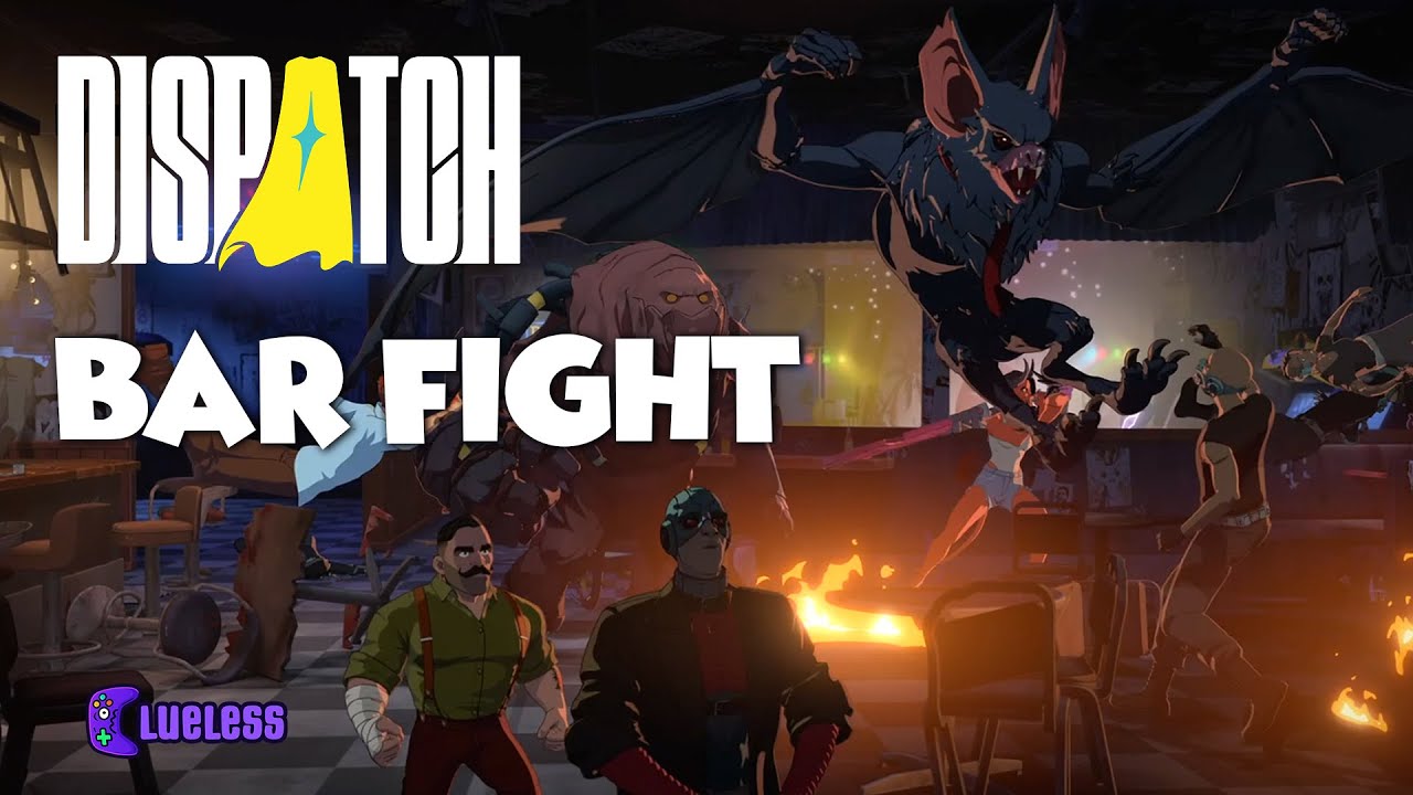 Dispatch Bar Fight Scene Gameplay - YouTube
