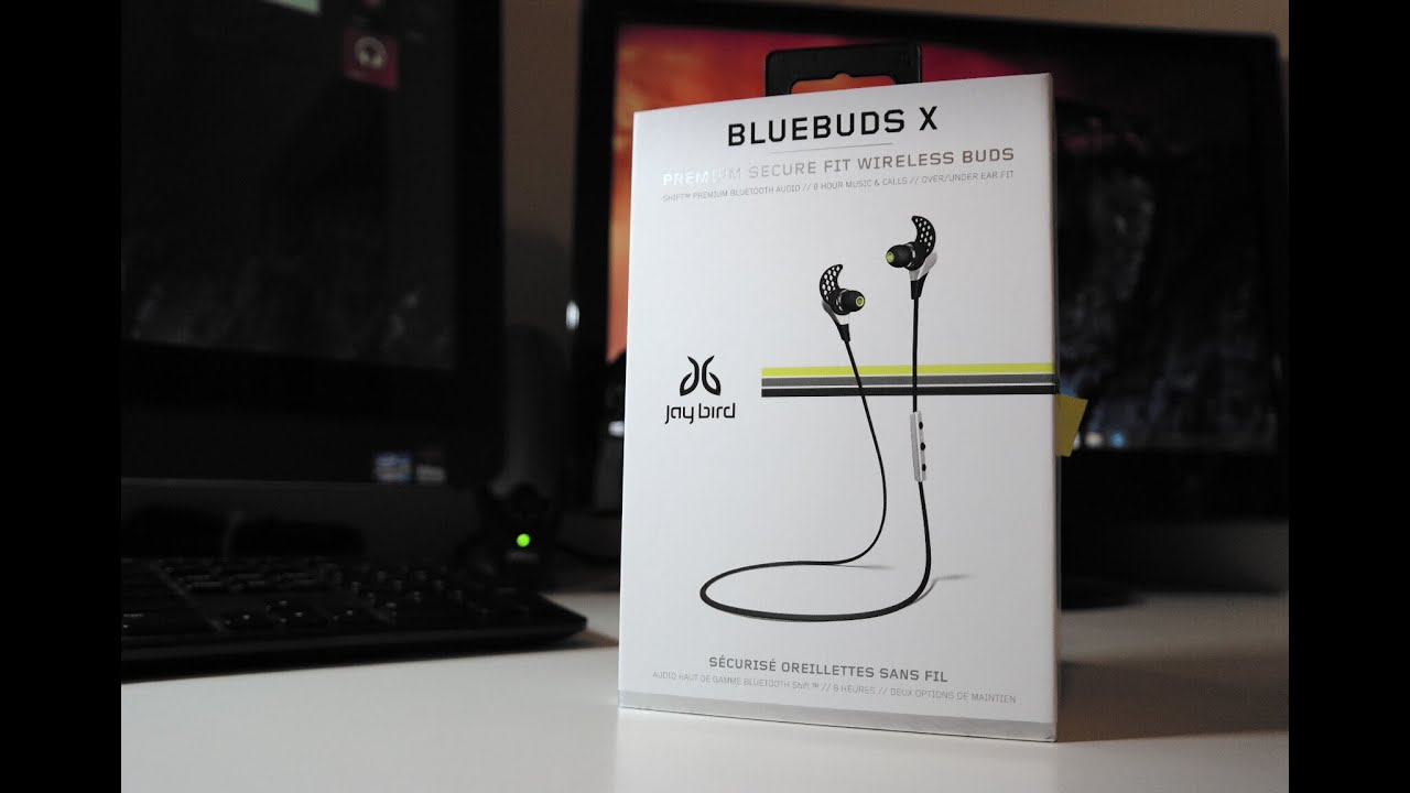 Jaybird BlueBuds X Bluetooth Earphones Unboxing - YouTube