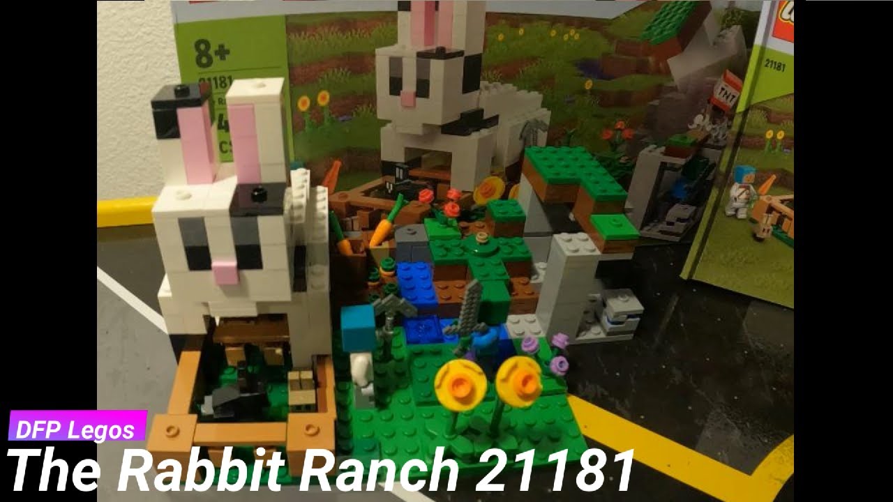 The Rabbit Ranch - 21181 Minecraft | DFP Legos - YouTube