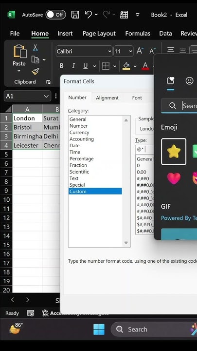 How to Add Symbols in Excel #shorts - YouTube