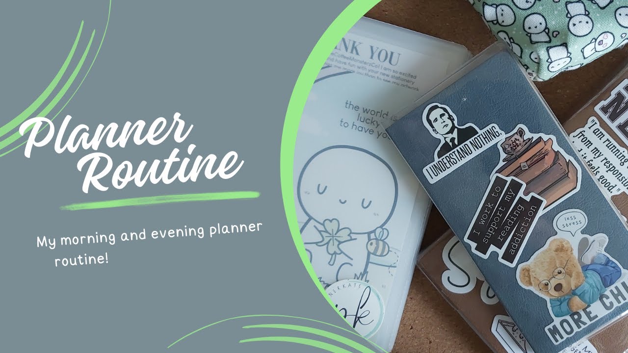 Planner Routines: How I use my Sterling Ink Common Planners - YouTube