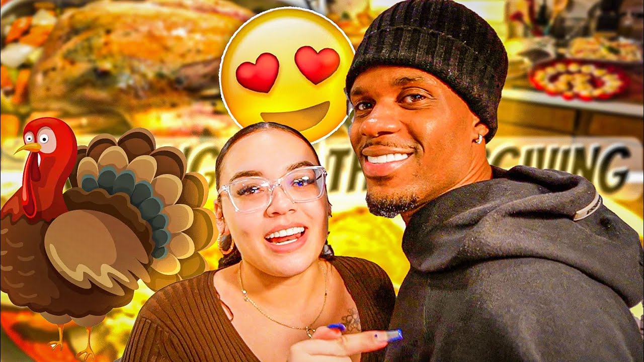 THANKSGIVING PREP + COOK WITH L&K FAMILY!!!🦃 - YouTube