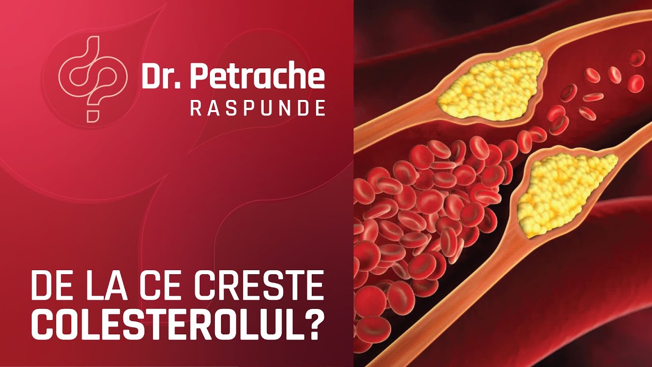 DE LA CE CRESTE COLESTEROLUL? - YouTube