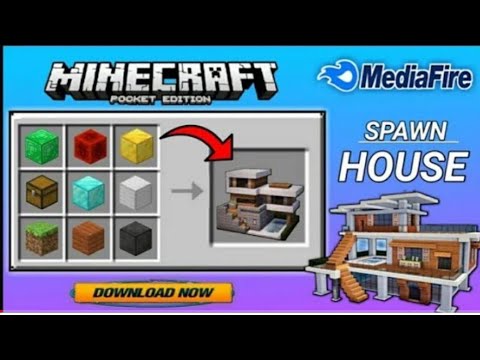 HOW TO DOWNLOAD INSTANT HOUSE MOD IN MINECRAFT PE - YouTube
