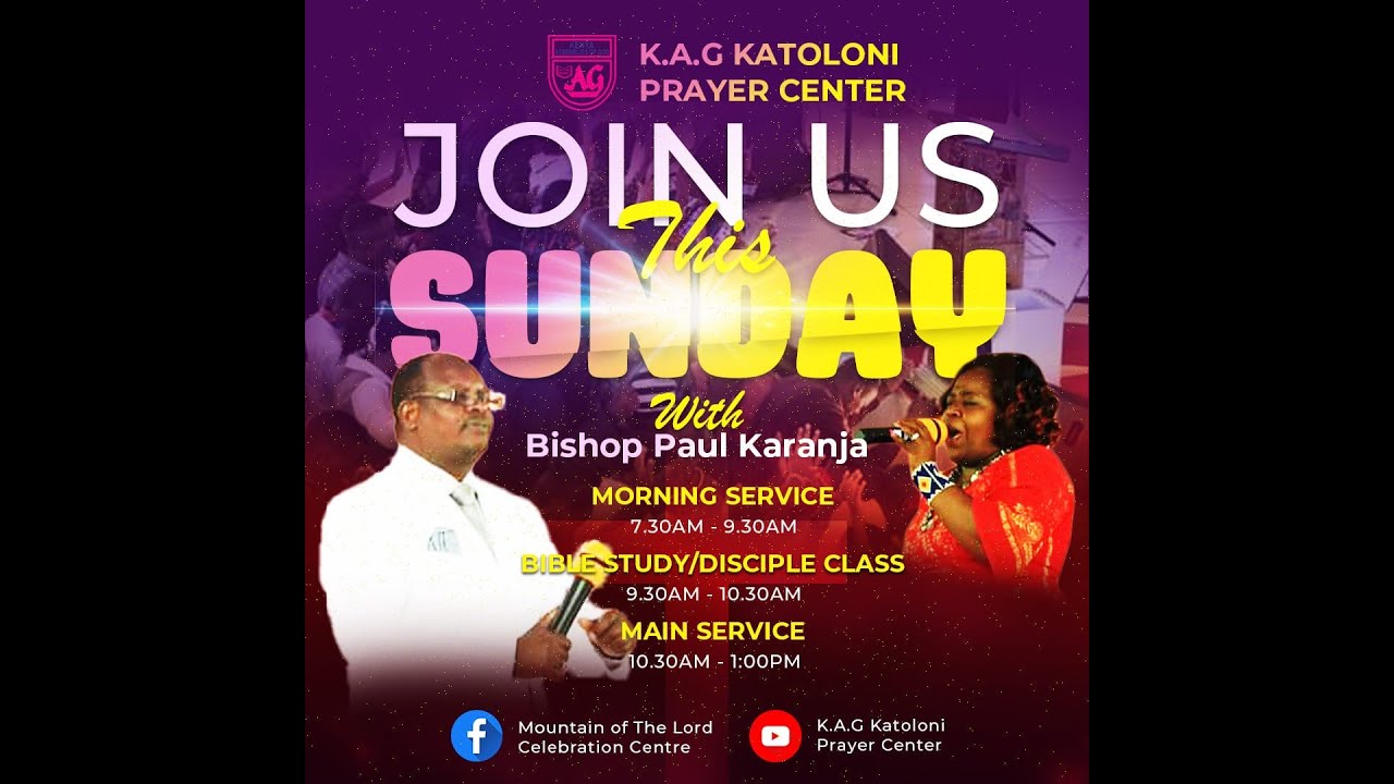Bishop Paul Karanja {GOD WHO TURNS OUR EVENTS} 3/3 2024 Sunday service ...