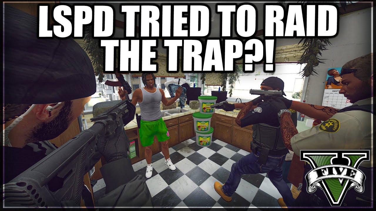 LSPD Tried To Raid The Trap?! | GTA RP | Grizzley World WHITELIST - YouTube