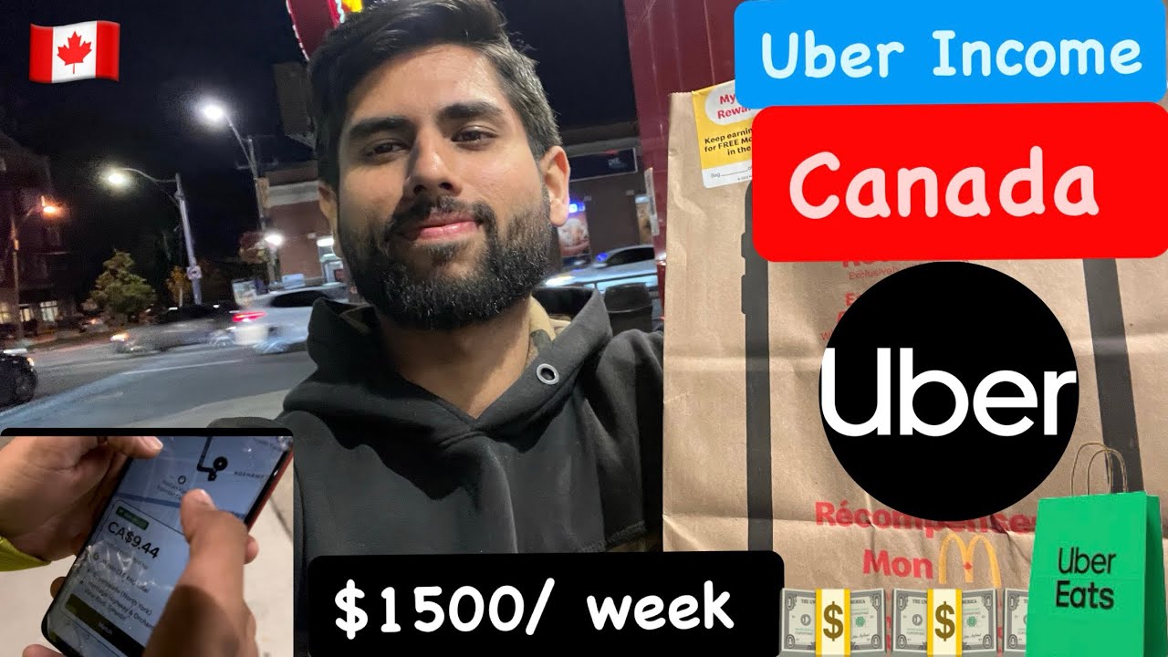 Canada Uber Income 2024 | $1500 week ?? 💵| is it worth doing Uber in ...