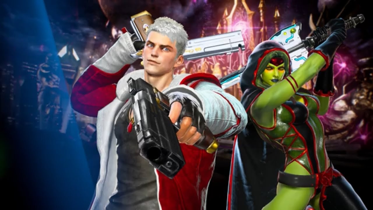 Marvel vs Capcom Infinite: Dante and Gamora arcade playthrough - YouTube