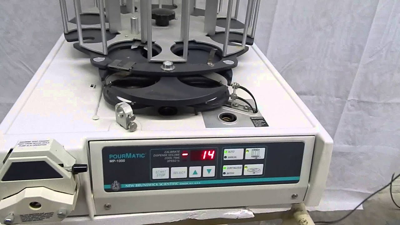 New Brunswick Scientific MP-1000 - YouTube