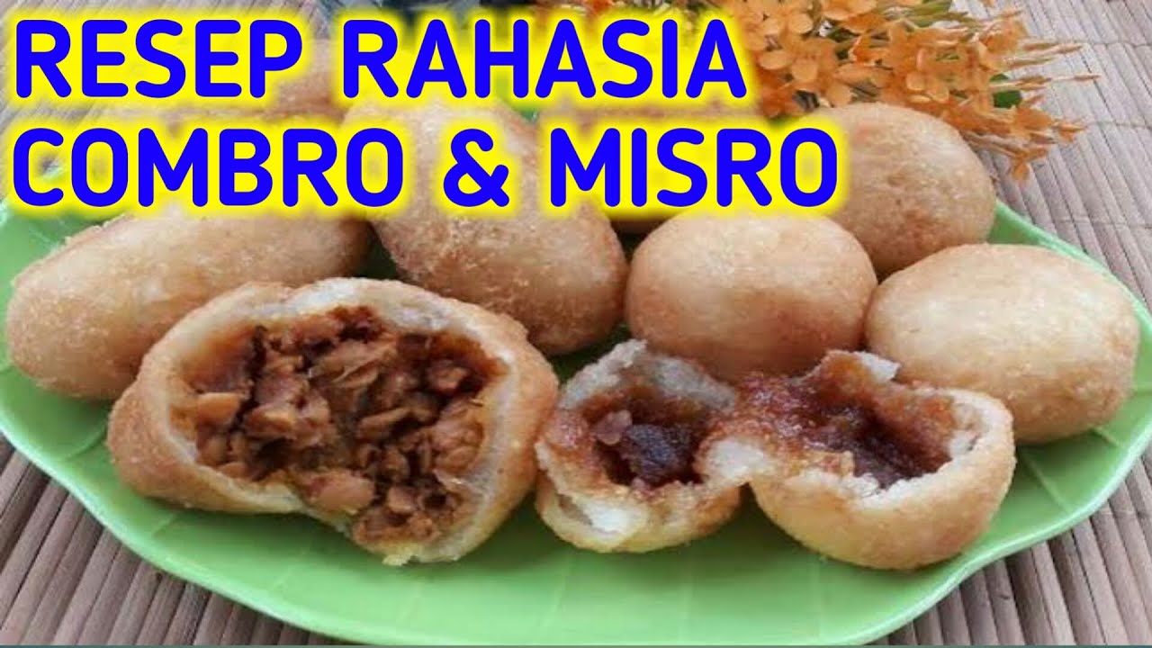Resep Rahasia Combro & misro😋 - YouTube