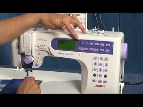 Janome Memory Craft MC 6500P Sewing Machine - YouTube