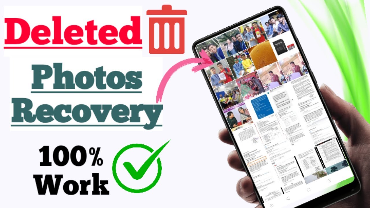 How to Recover Deleted Photos from Android Phone || Deleted Photo ...