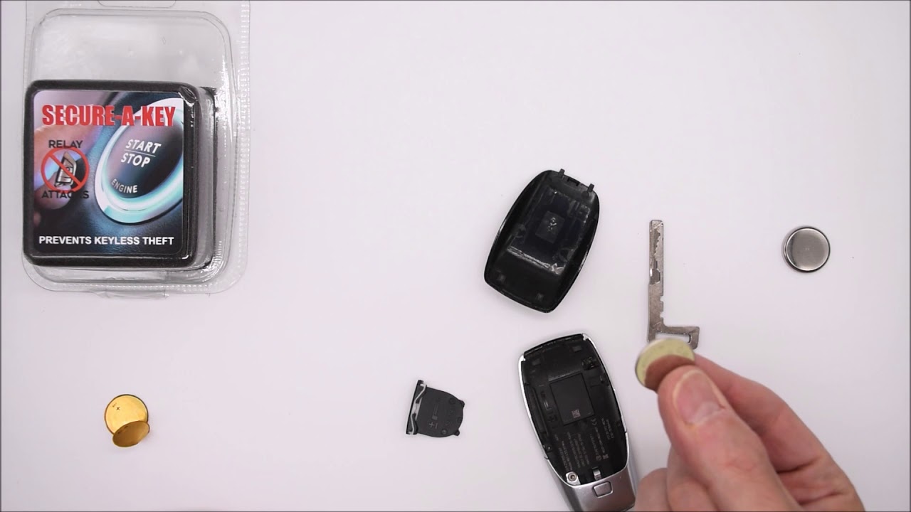HOW TO INSTALL | MERCEDES KEY v2 | Secure-A-Key | Prevents Keyless-GO ...