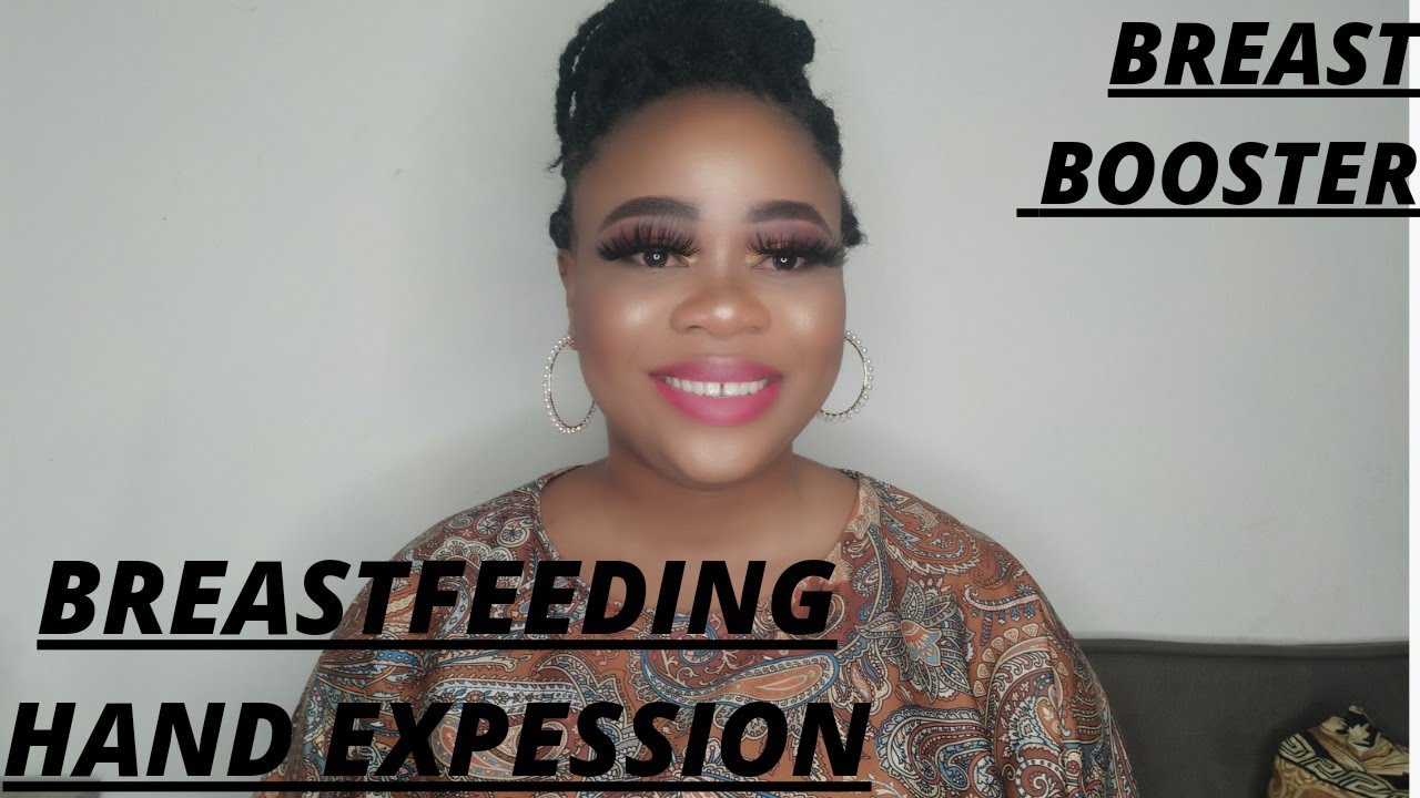 breastfeeding vlog hand expression//breast booster - YouTube