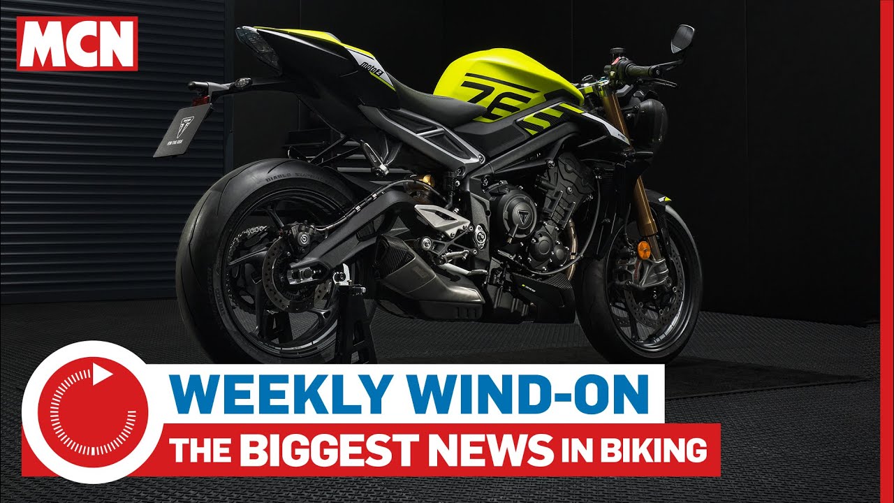 Street Triple Moto2, GSX-R1000 is no more, Mac Rex, V100 video PLUS ADV ...