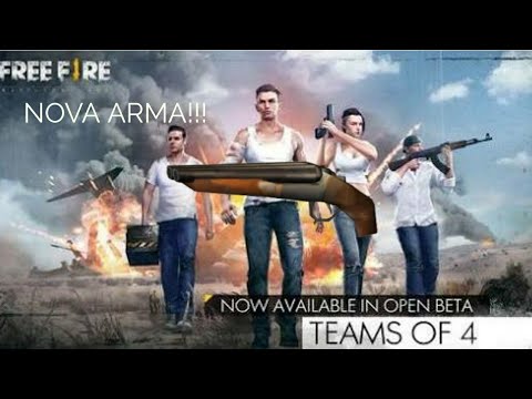 Free Fire:testando a nova arma doze de cano Serrado - YouTube