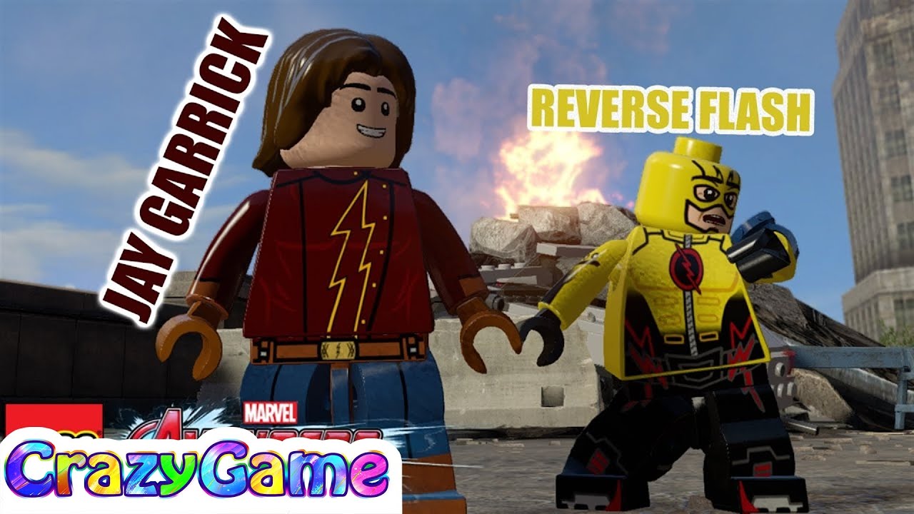 #Lego Reverse #Flash vs Jay Garick Free Roam in Lego MARVEL's Avengers ...