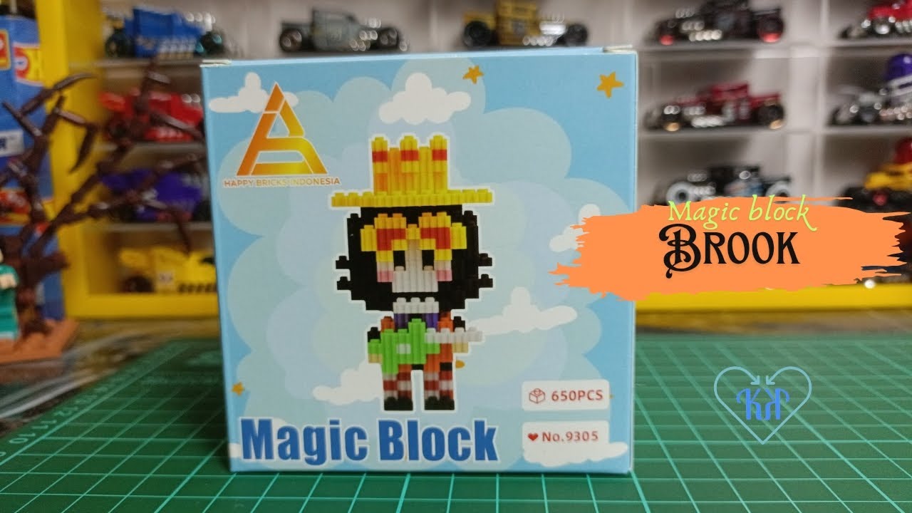 Bukber Mainan | day #22 | Magic Block ONE PIECE | Brook | 650 pcs ...