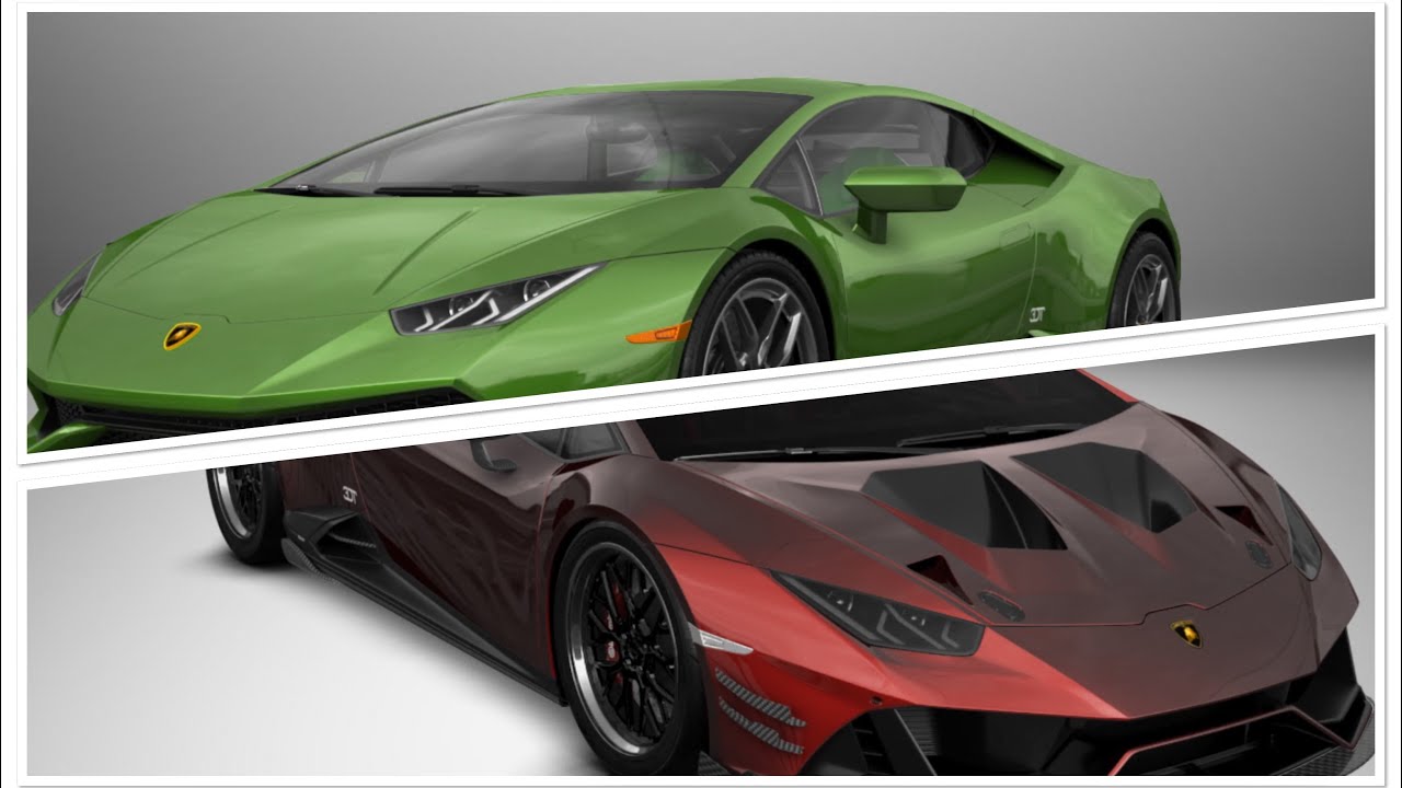 3D Tuning Lamborghini Huracan Build - YouTube
