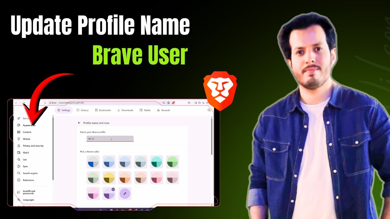 How To Update Your User Profile Name in Brave Browser – Step by Step ...