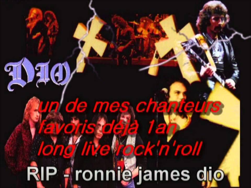 rip ronnie james dio deja 1 an (dio we love you) - YouTube