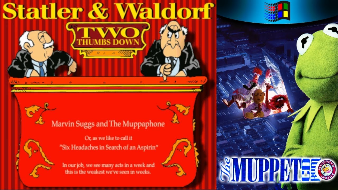 Statler & Waldorf. Two Thumbs Down — The Muppet CD (Muppets inside ...