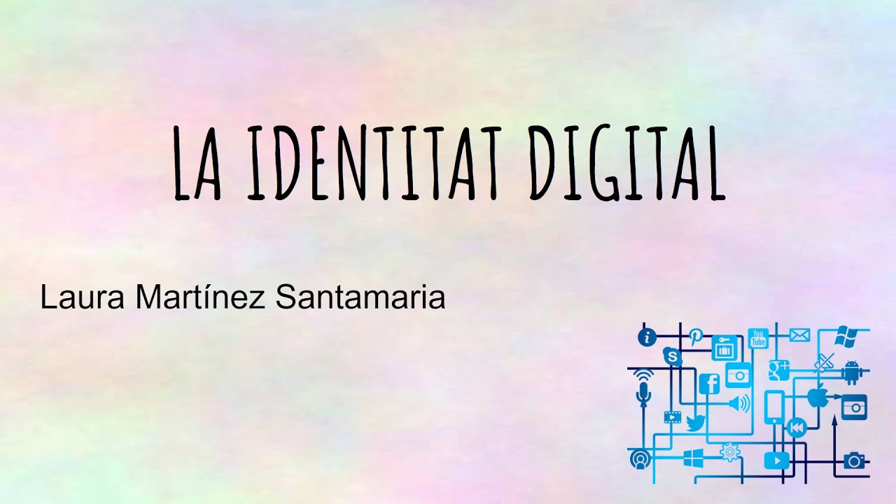 Activitat 22 Identitat digital - YouTube