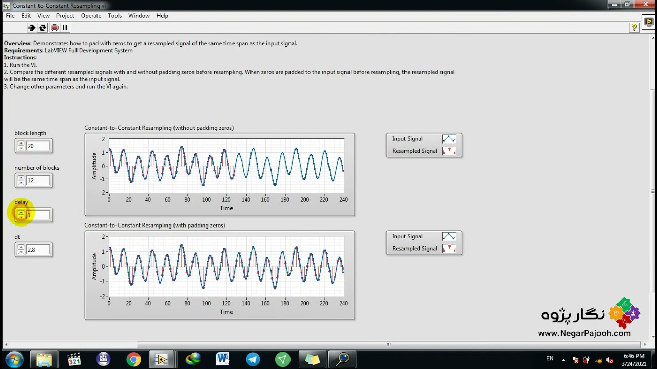 Constant – to – Constant Resampling - LabVIEW - YouTube