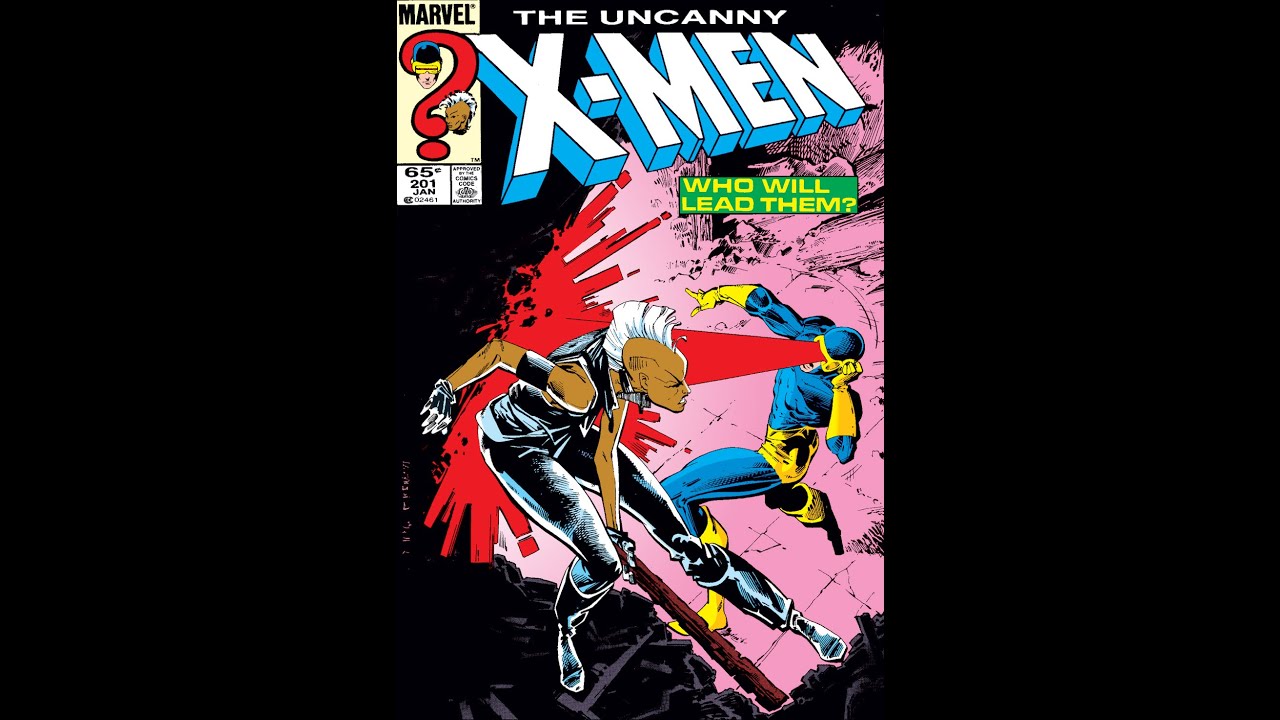 Uncanny X-Men 201 Cyclops vs Storm! by Chris Claremont, Rick Leonardi ...