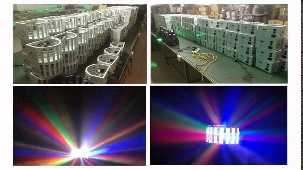 2x10W RGBW 4in1 ADJ Derby LED New Mini Aggressor Tri Dekker - YouTube