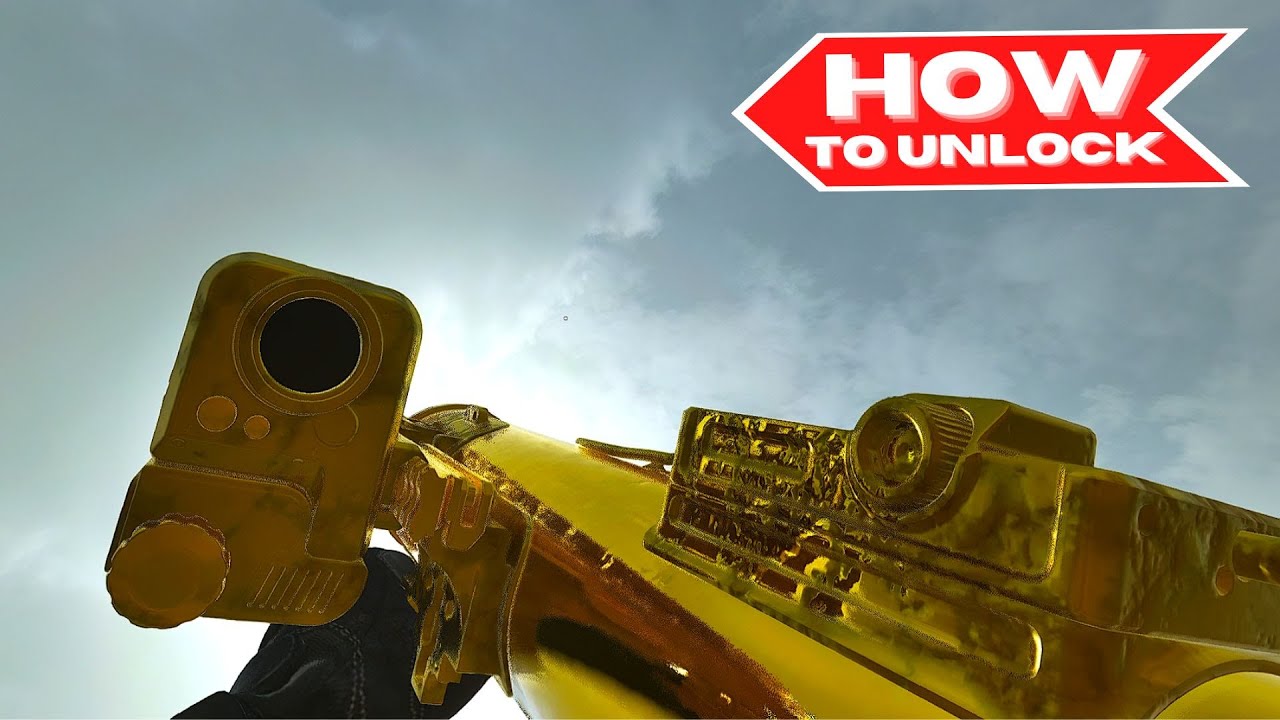 Modern Warfare 2 - How to unlock GOLD for the "STRELLA-P" **EASY ...