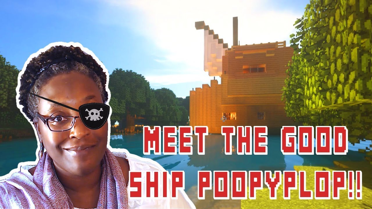A Tour of the Good Ship PoopyPlop in Minecraft - YouTube