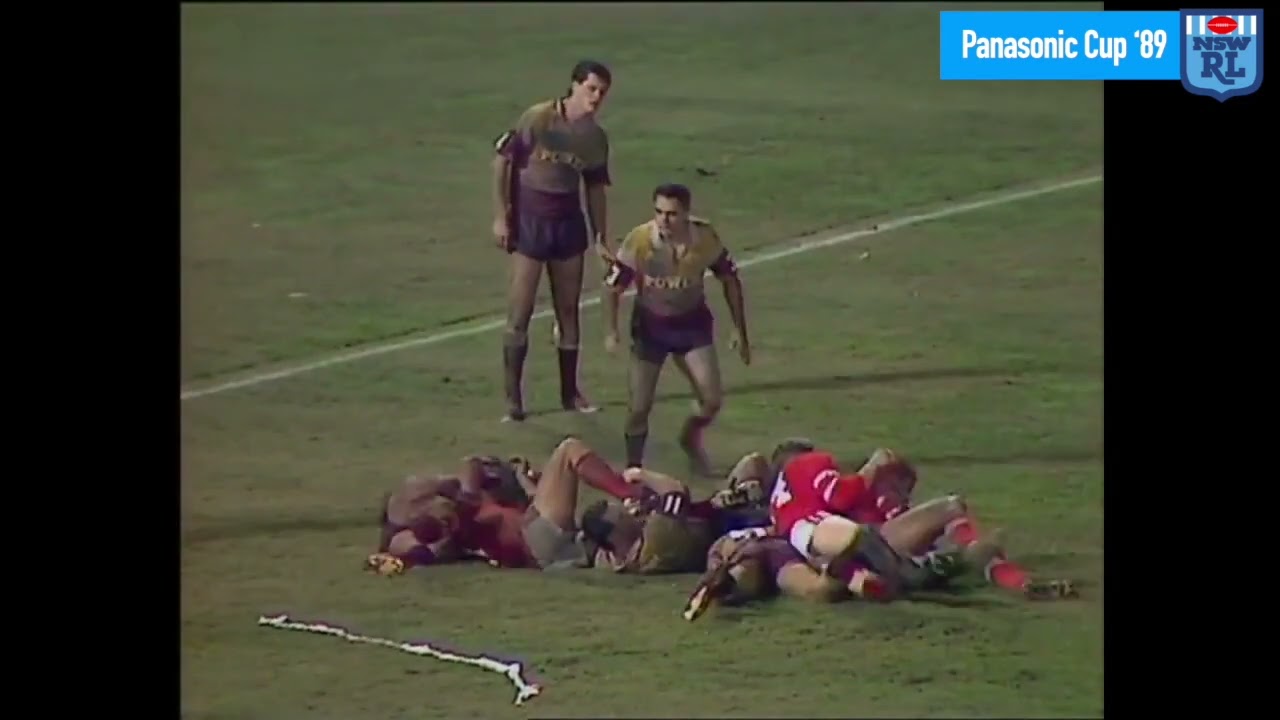 Steve Hampson Try | 1989 Panasonic Cup Final - YouTube