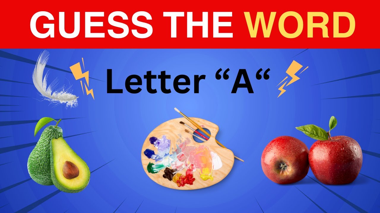 Guess the WORD by letters | 🤔 Letters Edition | Can You Beat the Clock ...
