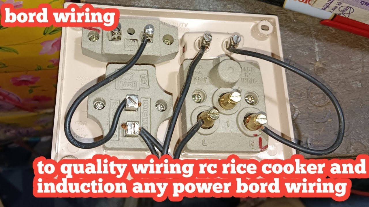 electric board wiring | board wiring | power socket wiring | rice ...