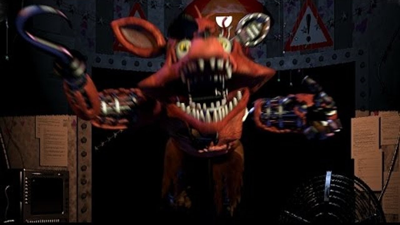Intense Foxy jumpscare - YouTube