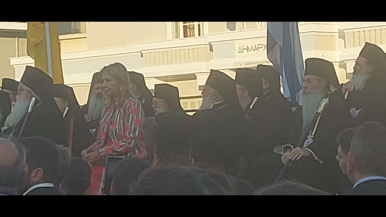 ΥΠΟΔΟΧΗ ΤΟΥ ΜΗΤΡΟΠΟΛΙΤΟΥ ΣΤΟ ΜΕΣΟΛΌΓΓΙ - YouTube