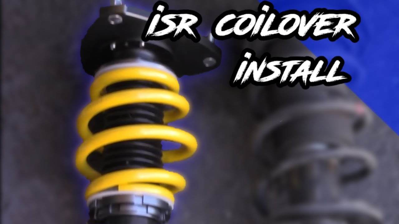 FRS GT86 BRZ Coilover Install (ISR performance coilovers) - YouTube