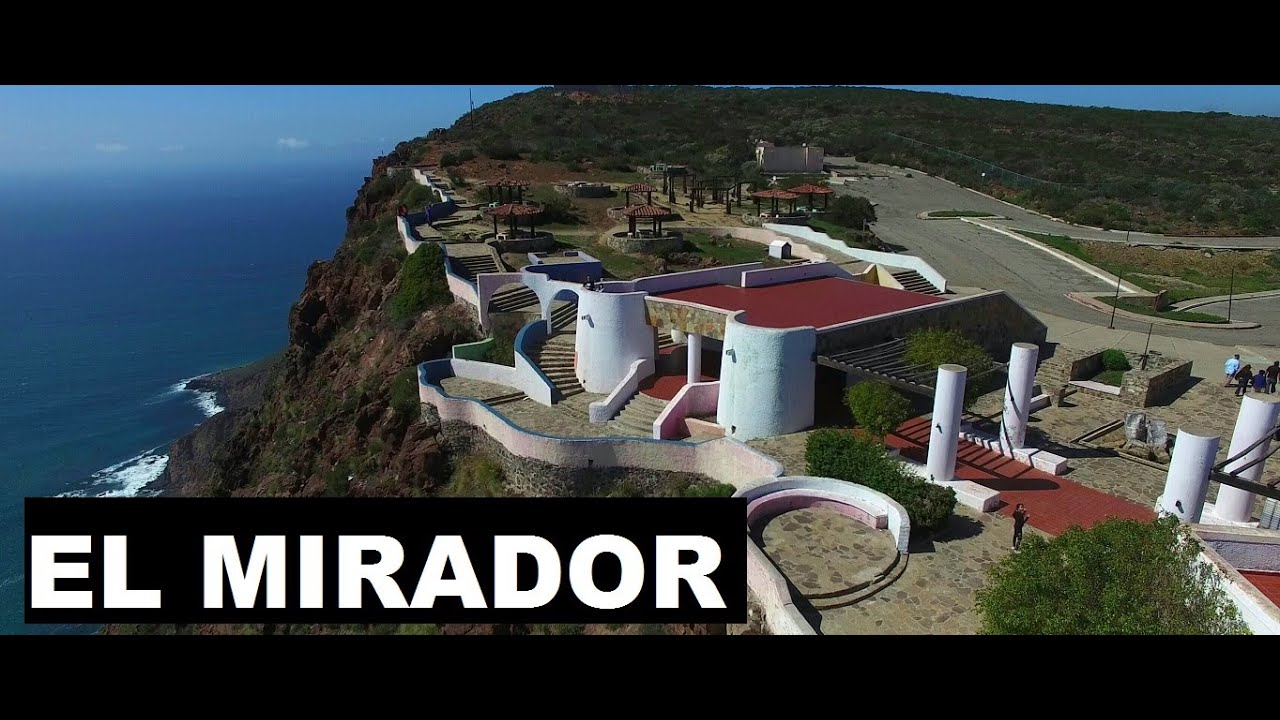 Dron en Mirador Carretera escénica Ensenada (4K) - YouTube