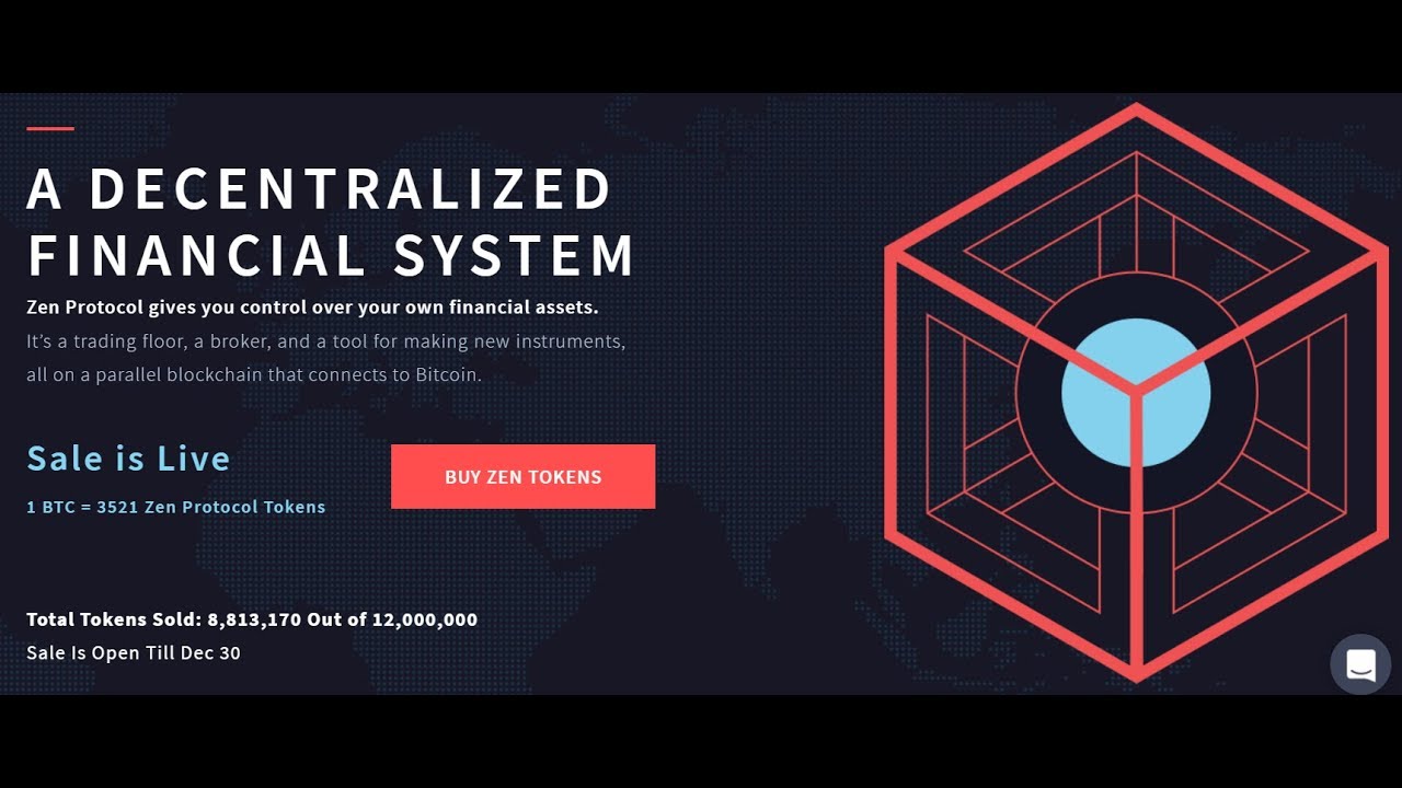 Zen Protocol Crowdsale Review - YouTube