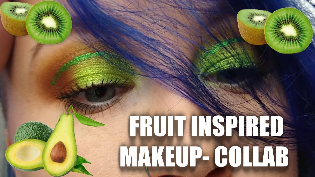 Fruit inspired Makeup Look- Collab- Speed Thru Tutorial - YouTube