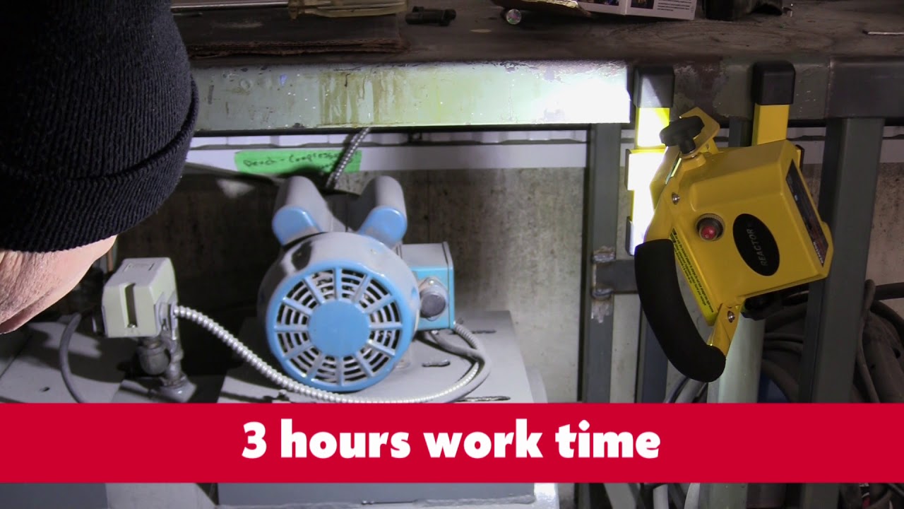 Reactor Rechargeable Work Light February 20 2019 Item 3649 433 - YouTube