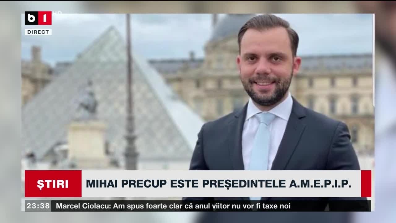 MIHAI PRECUP ESTE PREȘEDINTE A.M.E.P.I.P. Știri B1TV_ 16 nov. 2023 ...