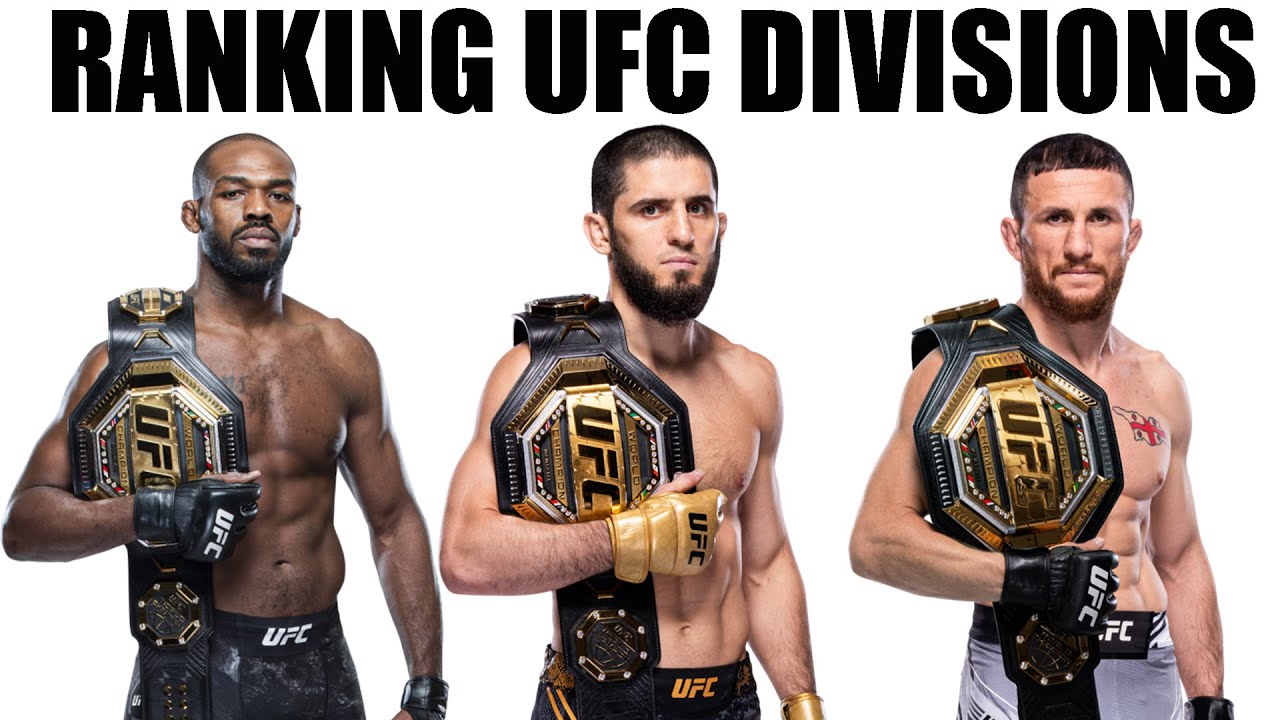 Ranking UFC Divisions From Worst To Best - YouTube