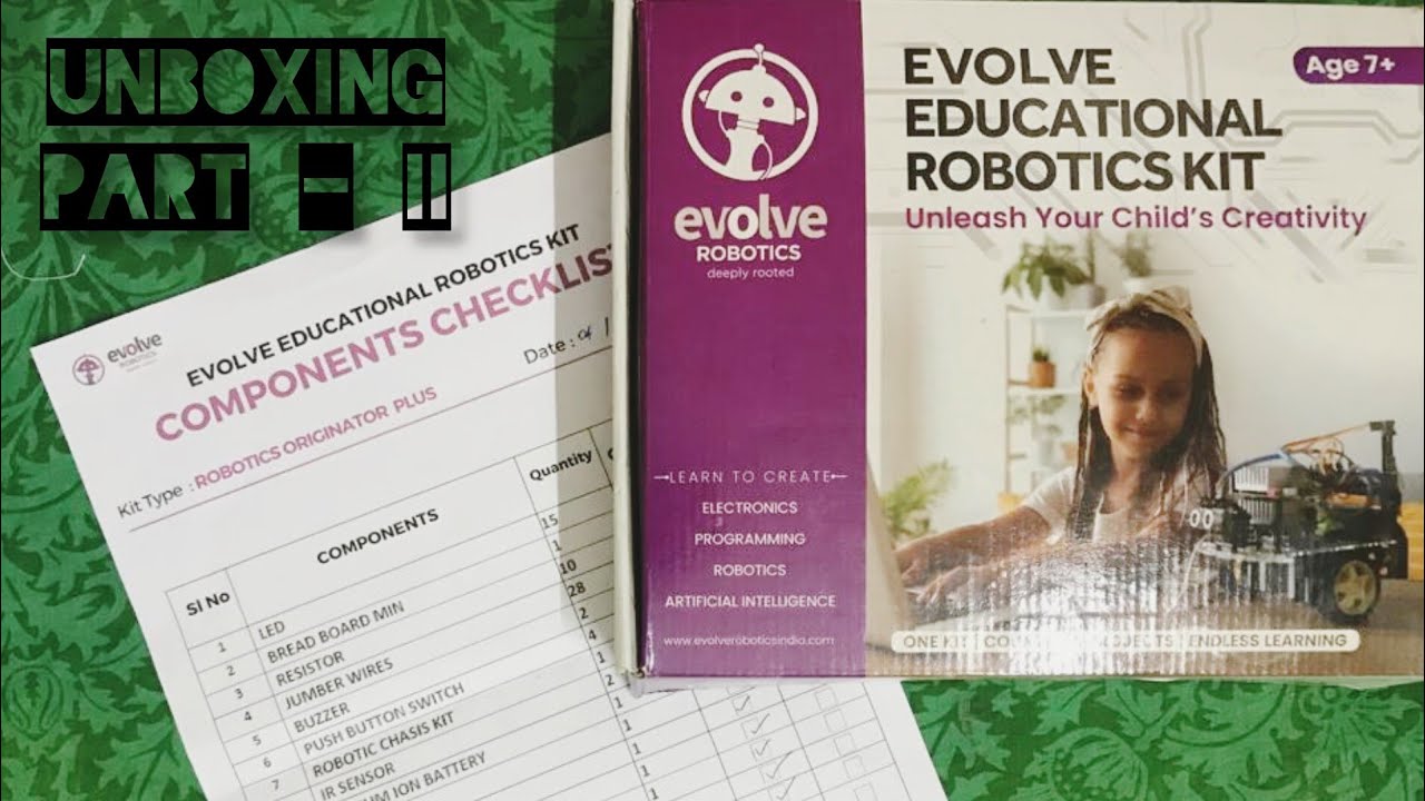 What's inside my robotics box | unboxing video | creative spot | - YouTube